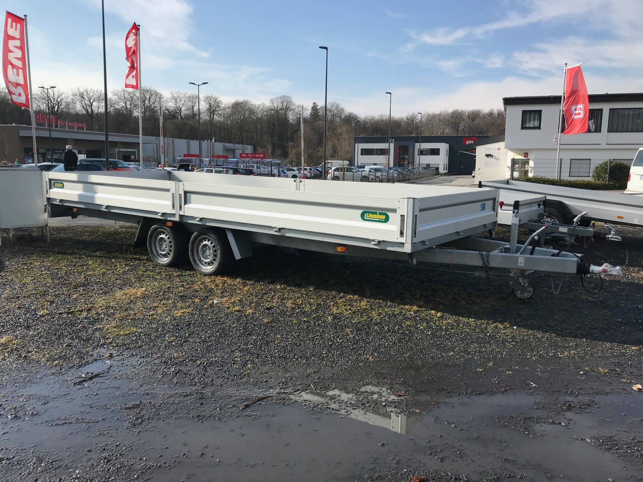 Unsinn GTP 3554-13-2040 3500 kg 546x204x35 cm - Anhänger Wagemann