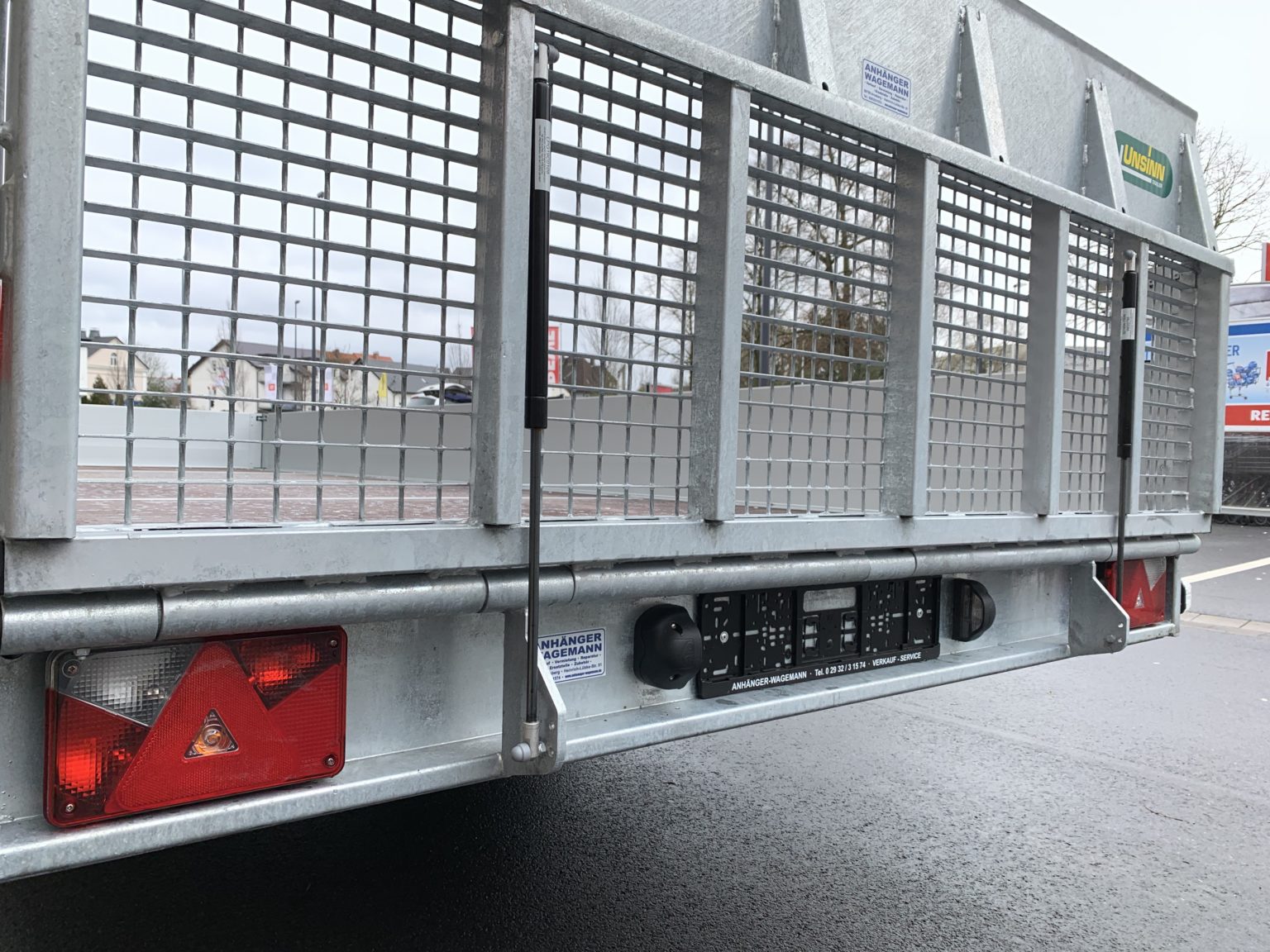 Unsinn PKL UM 4220-35-13 Kipp 3500 kg 546x204x35 cm - Anhänger Wagemann